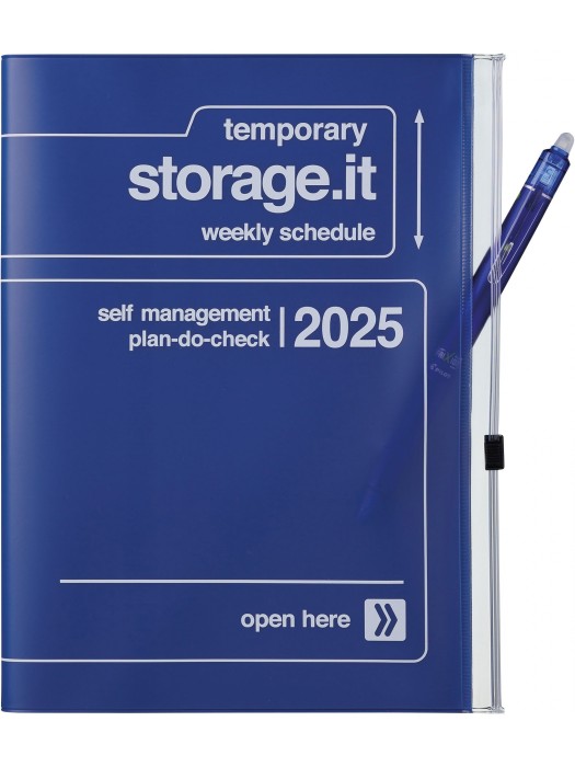 2025 Diary A5 Storage.it / Navy - Marks-store